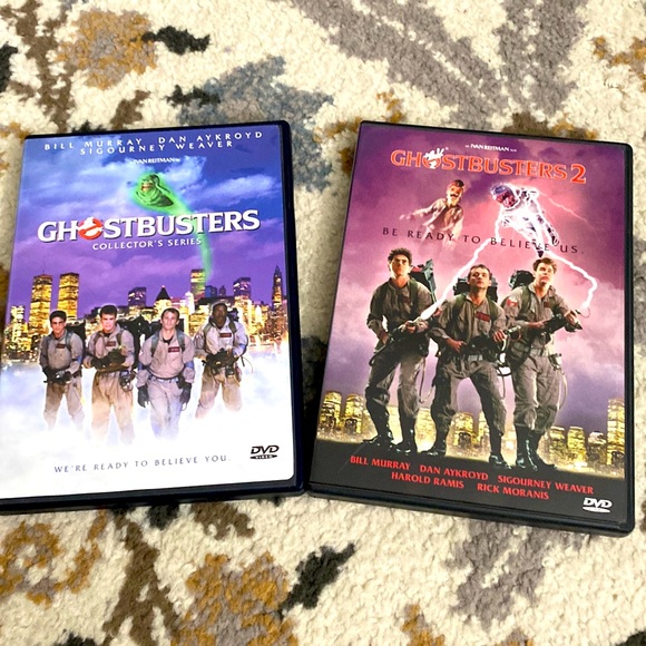 Media | Ghostbusters 1 2 Dvd Set Set Of Two Dvds | Poshmark